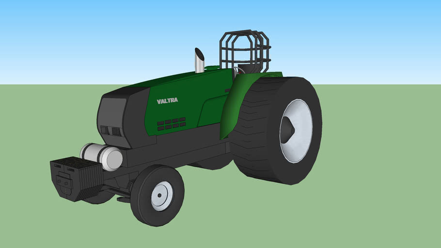 Valtra Pulling Tractor | 3D Warehouse