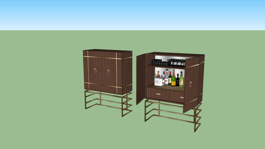 Bar Cabinet | 3D Warehouse