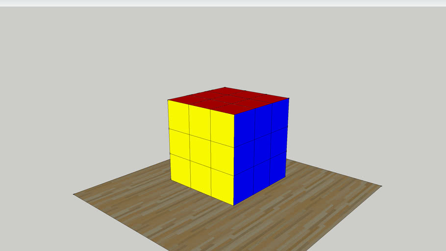 Giant Rubik's Cube | 3D Warehouse