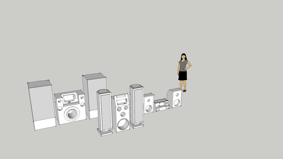 Audio system | 3D Warehouse