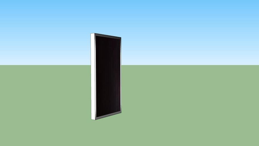 Skelion Solar Space Heating Panel | 3D Warehouse