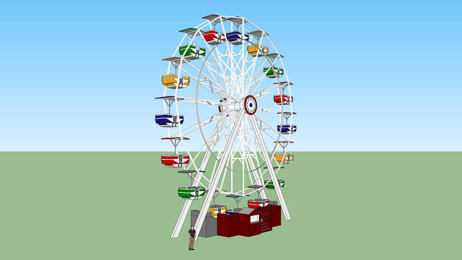 Playcenter - Roda Gigante | 3D Warehouse