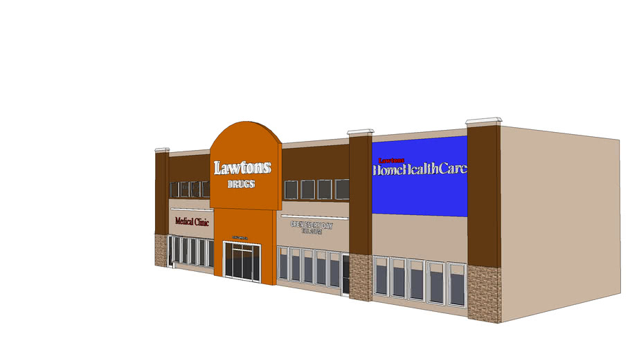 Lawtons Drug Store | 3D Warehouse