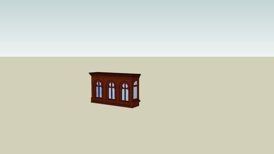 Traditional nepalese window | 3D Warehouse