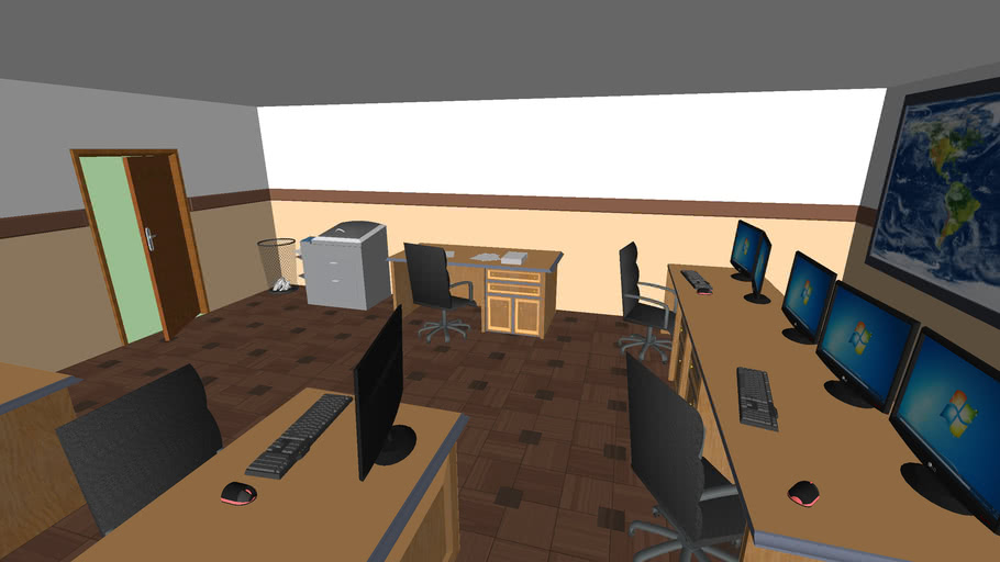 control room | 3D Warehouse