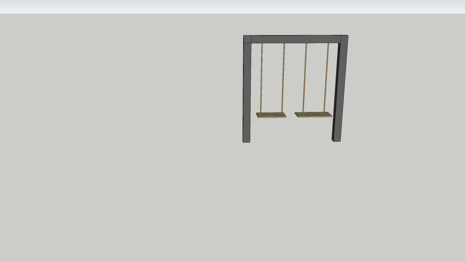 Frame and swings | 3D Warehouse