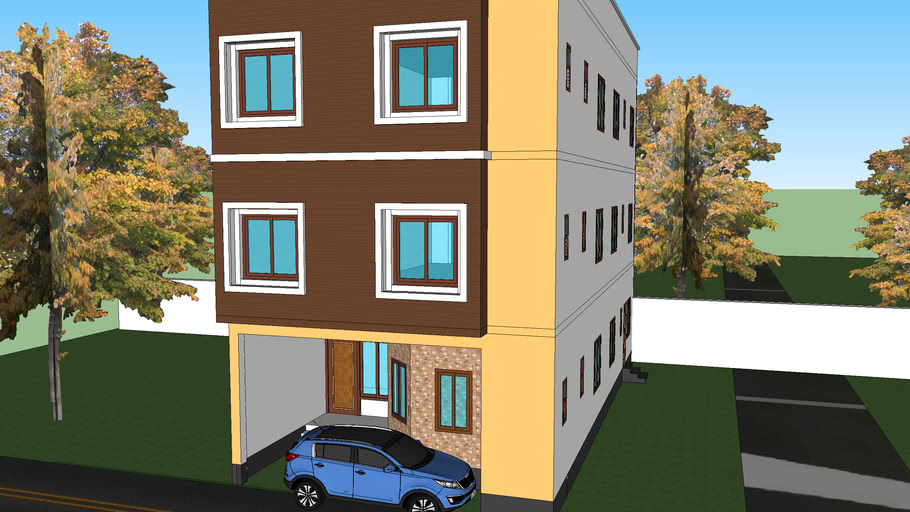 front elevation | 3D Warehouse