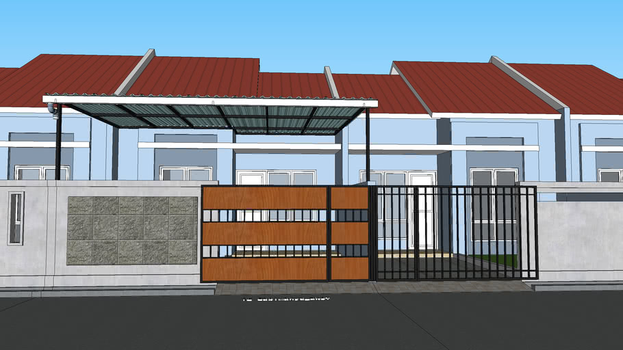 Perumahan Cluster | 3D Warehouse