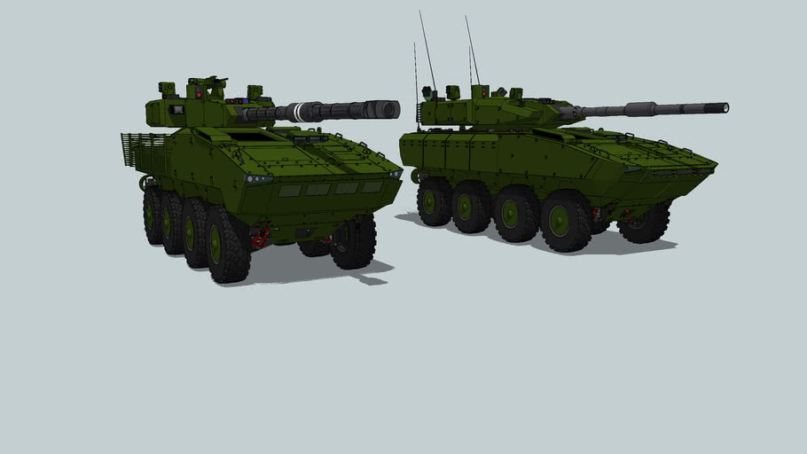 IFV Concept BTR-5M3 Fire Support Vehicle | 3D Warehouse