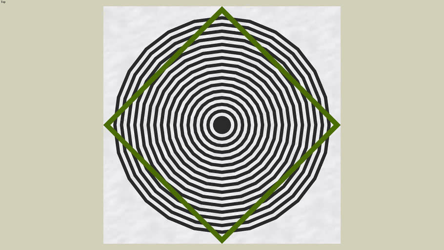 Optical Illusion - Ehrenstein illusion | 3D Warehouse