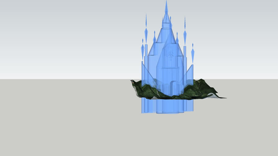 elsas castle disney | 3D Warehouse