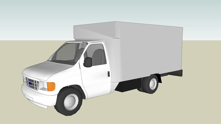 Ford Econoline cube van | 3D Warehouse