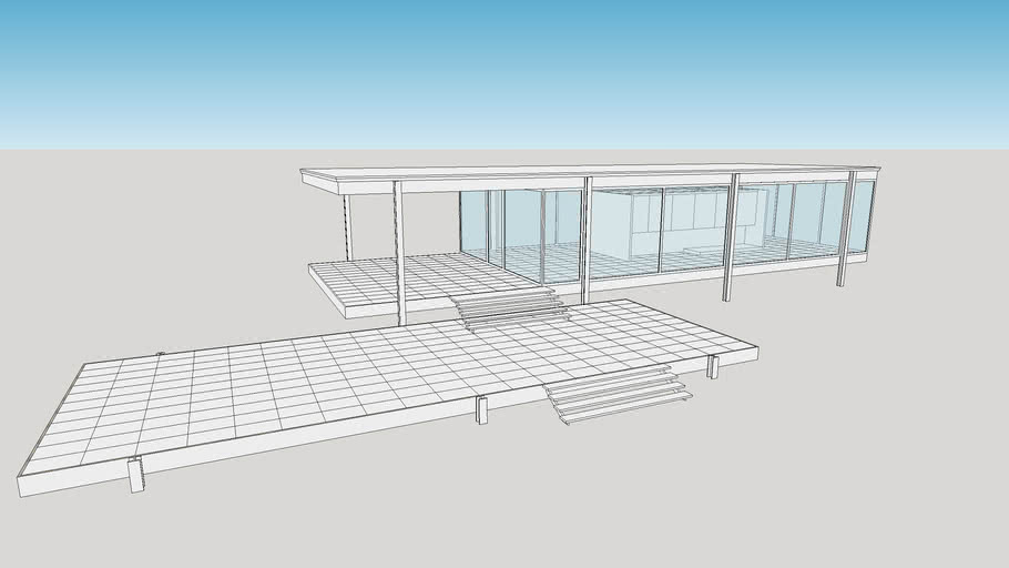 Farnsworth House | 3D Warehouse