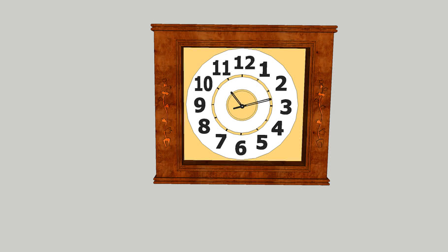 clock wall | 3D Warehouse