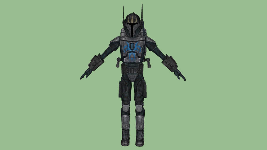 Death Watch Pre Vizsla | 3D Warehouse