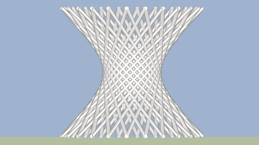 Hyperboloid structure | 3D Warehouse
