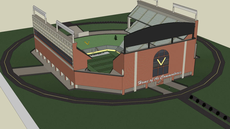Commodore Stadium at Dudley Field | 3D Warehouse
