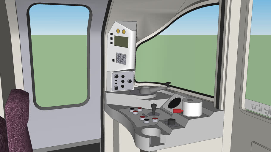 London UNDERGROUND 1973 Tube Stock Cab | 3D Warehouse