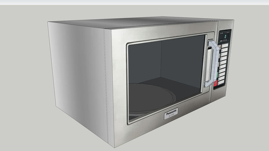 Microwave_Panasonic | 3D Warehouse