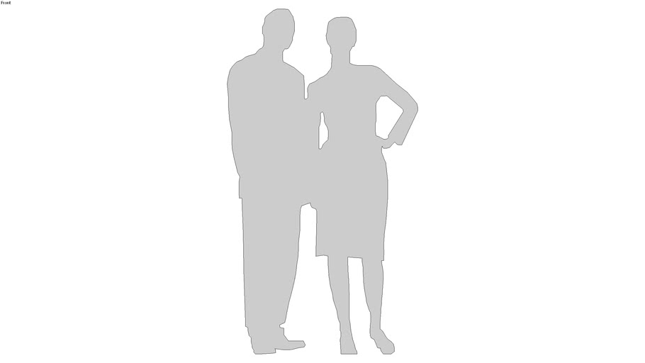 2D Couple | 3D Warehouse