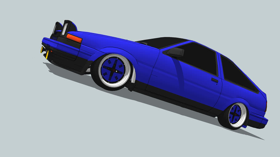 Toyota Corolla AE86 USDM | 3D Warehouse