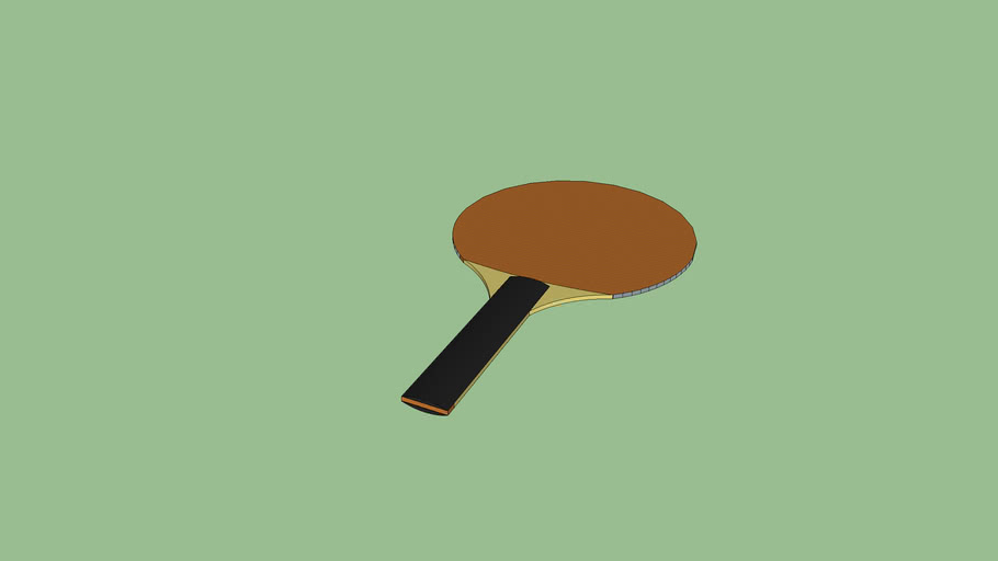 Ping Pong Paddle | 3D Warehouse