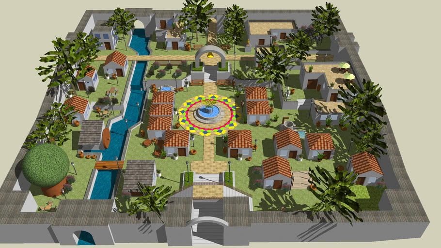 Hyrule Town Zelda Minish Cap | 3D Warehouse