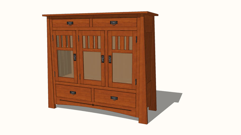 Craftsman Buffet | 3D Warehouse