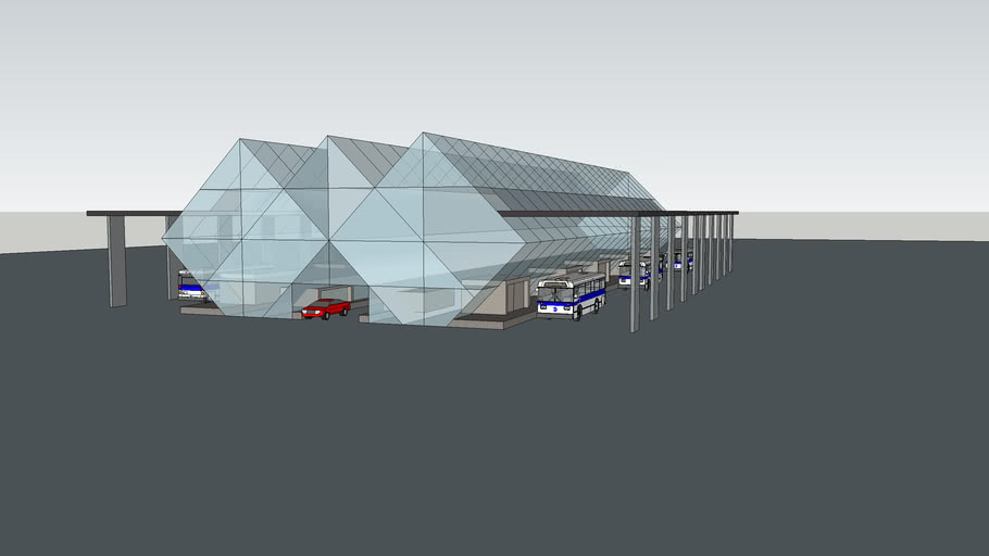 Bus station | 3D Warehouse