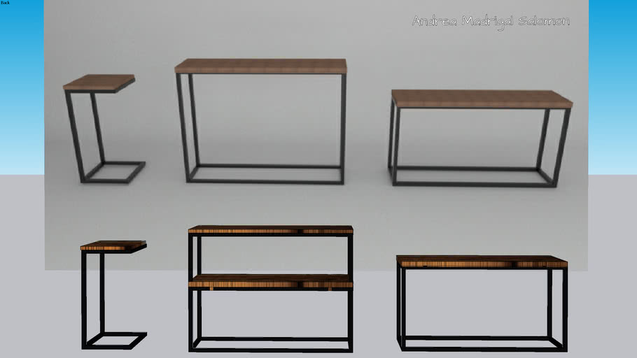 Industrial table | 3D Warehouse