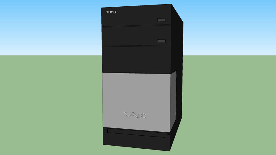 Sony (VAIO 940) desktop tower computer | 3D Warehouse