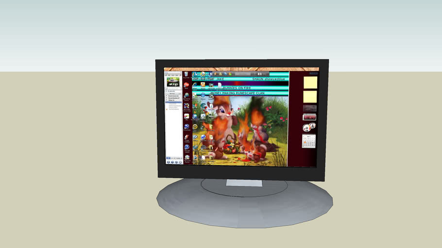 pc moniter | 3D Warehouse