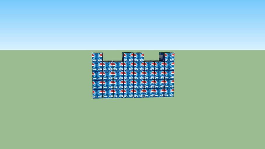 Pepsi 12 Pack With Better Textures | 3D Warehouse