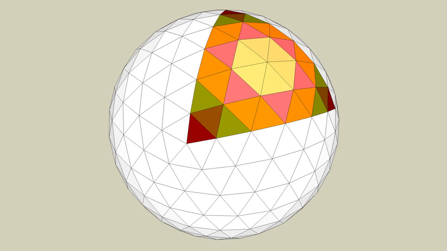 F6 Geodesic Sphere | 3D Warehouse
