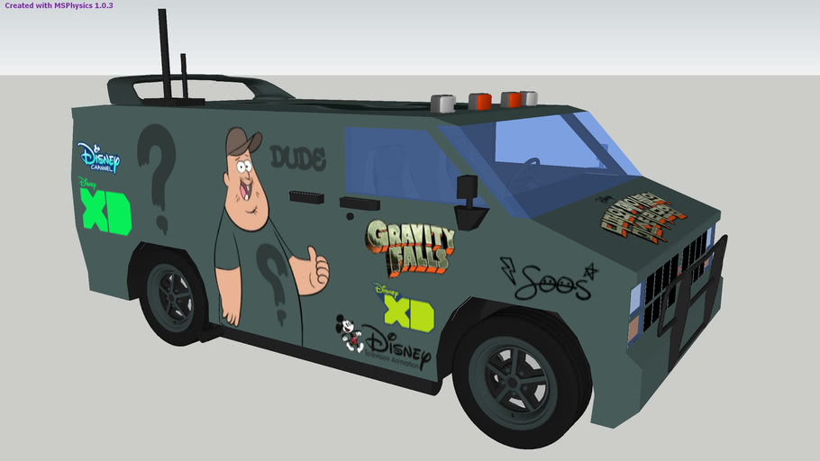 Gravity Falls Soos Ramirez Car | 3D Warehouse