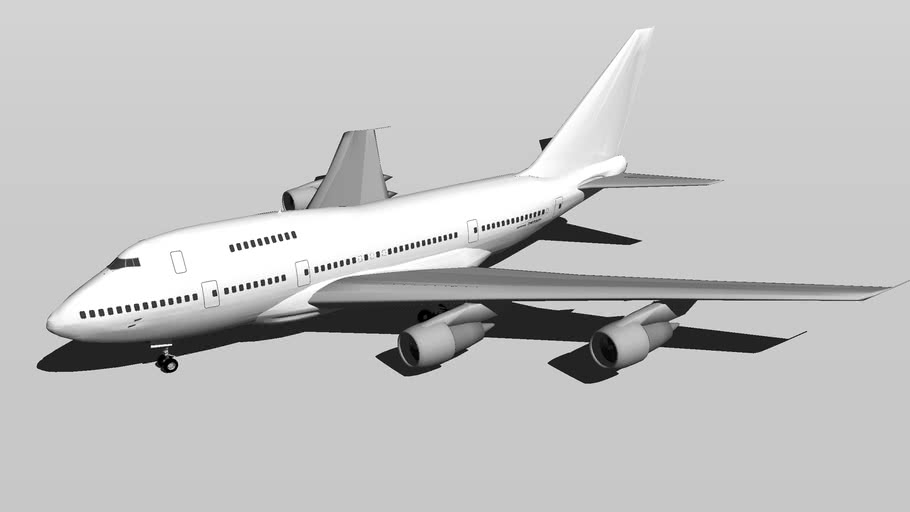 Template - Boeing 747SP {PW; Superfix4} | 3D Warehouse