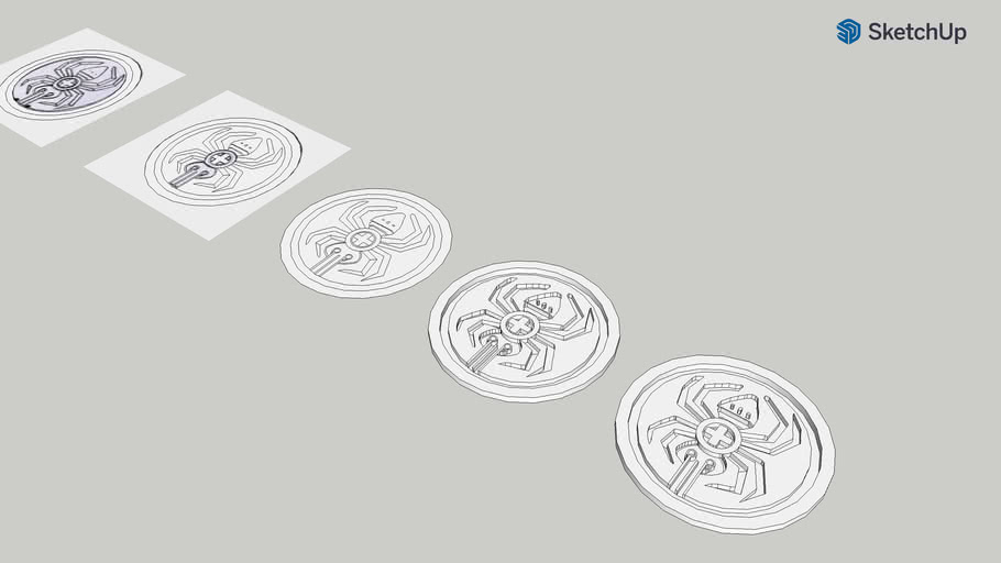 Spider Gorget | 3D Warehouse