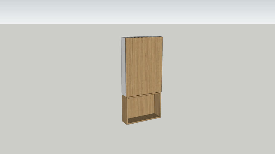 Monolith Cabinets wall mounted | 3D Warehouse