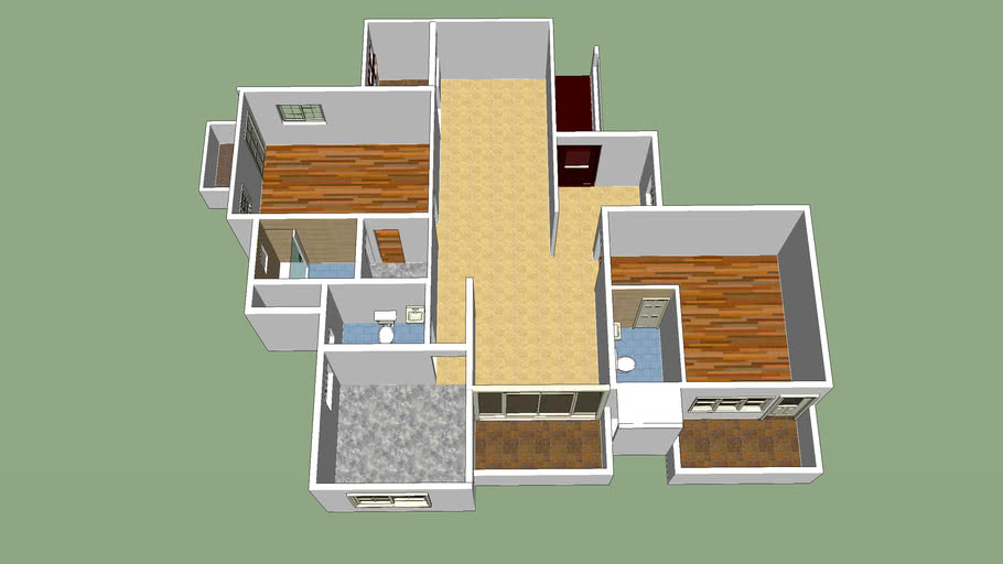 Empty Flat | 3D Warehouse