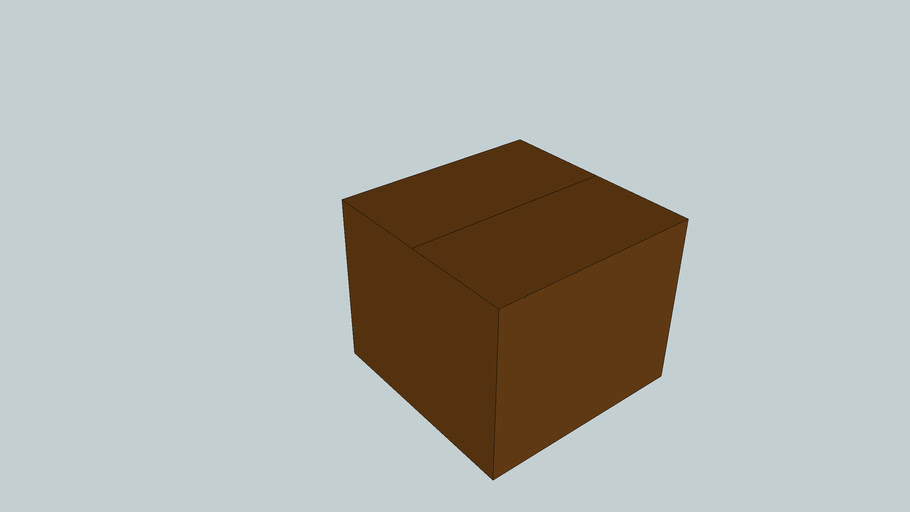 Brown box | 3D Warehouse